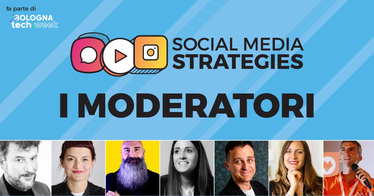 Moderatrici e moderatori di SMStrategies 2023